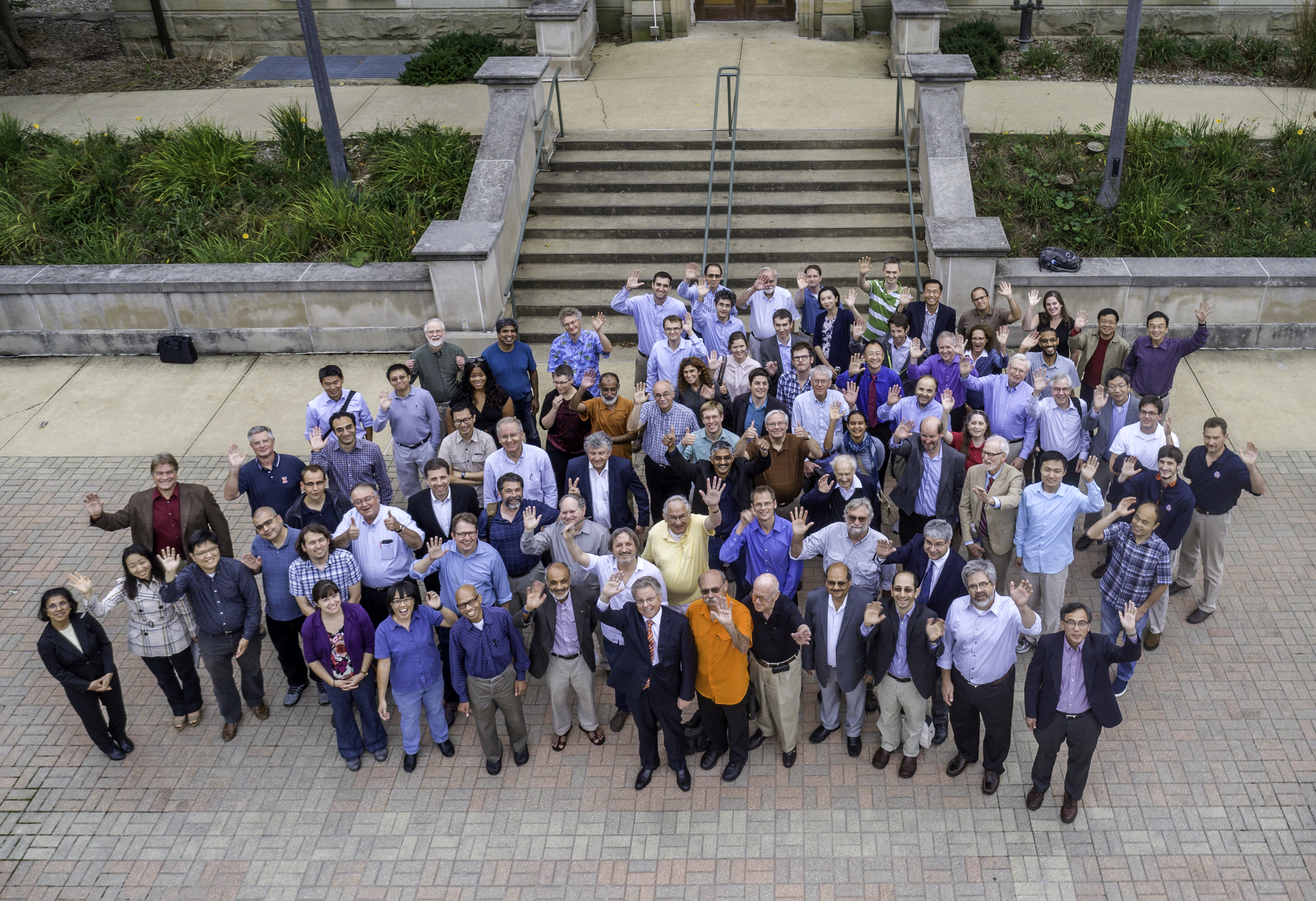 Faculty gather from group photo | The Grainger College of Engineering ...