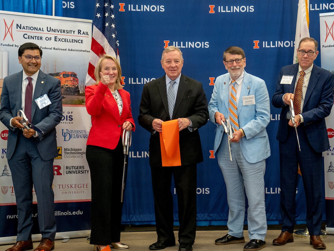 Grainger Engineering launches USDOT funded NURail Center, celebrates ...